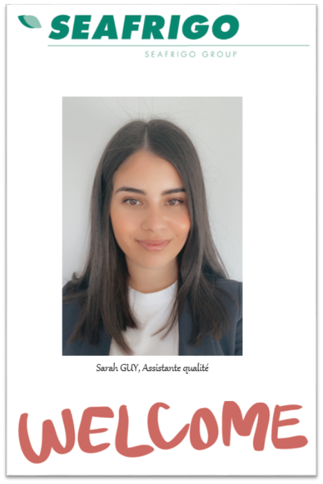 Bienvenue à Sarah GUY et Guillaume TAORMINA ! – SeafrigoNet