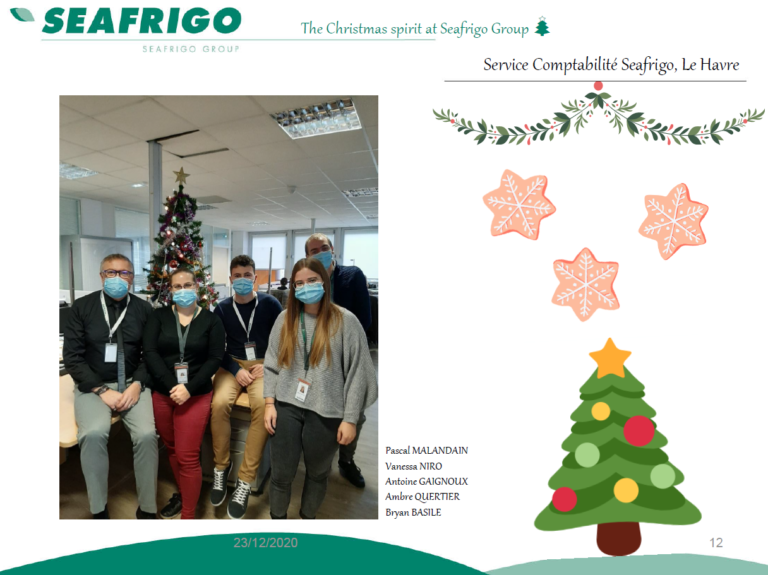 The Christmas spirit at Seafrigo Group ? – SeafrigoNet
